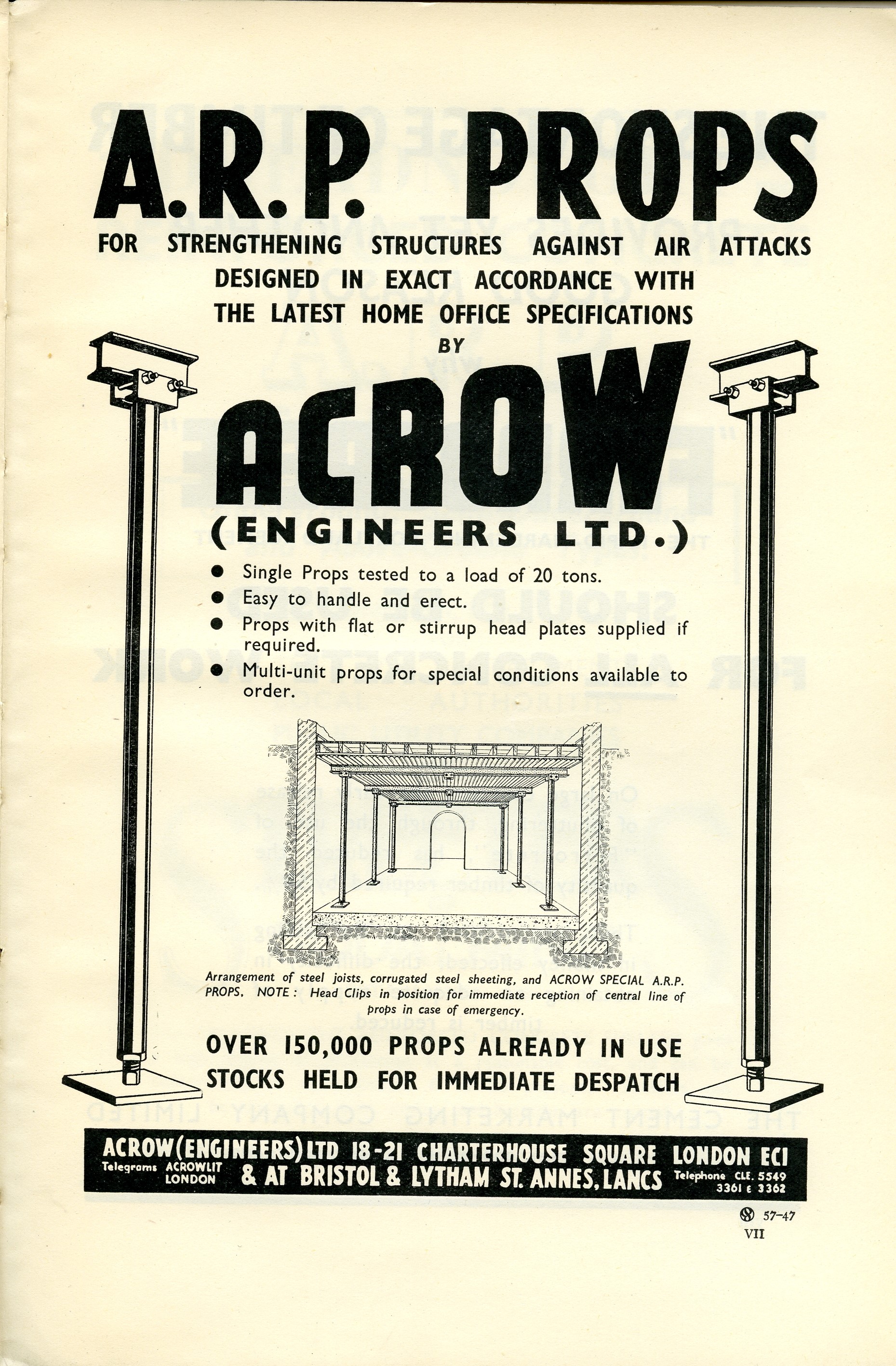 Air raid shelters – Engineers at War