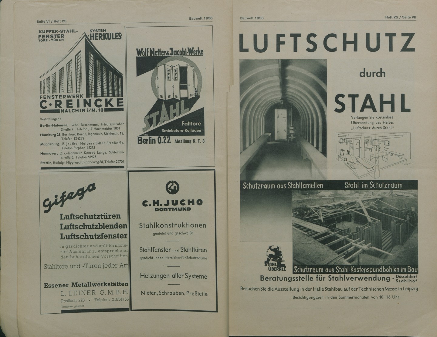 Air raid shelters – Engineers at War