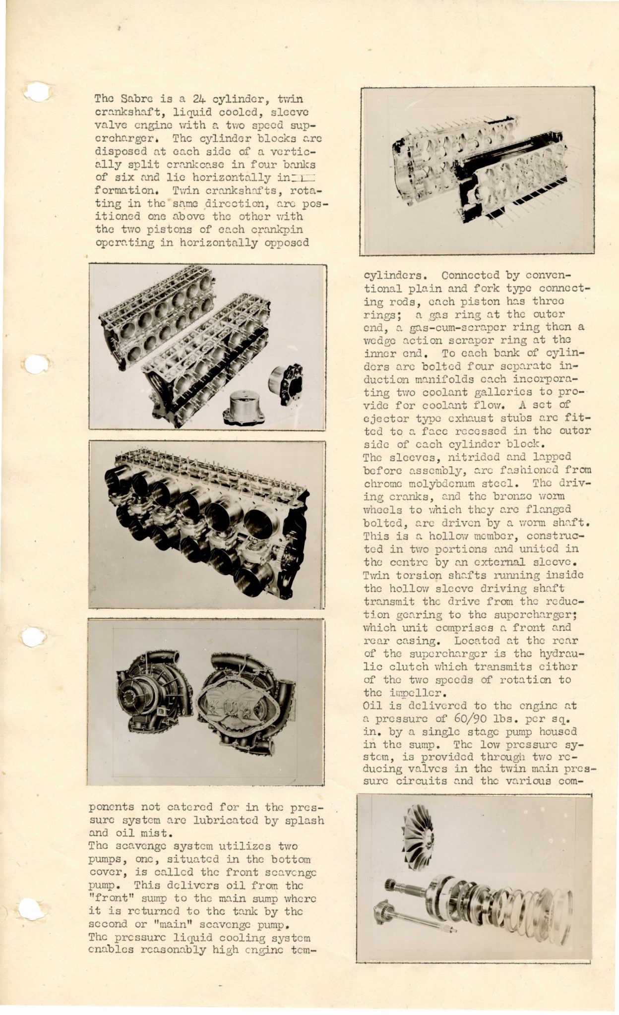 Development of the Napier Sabre engine – Engineers at War